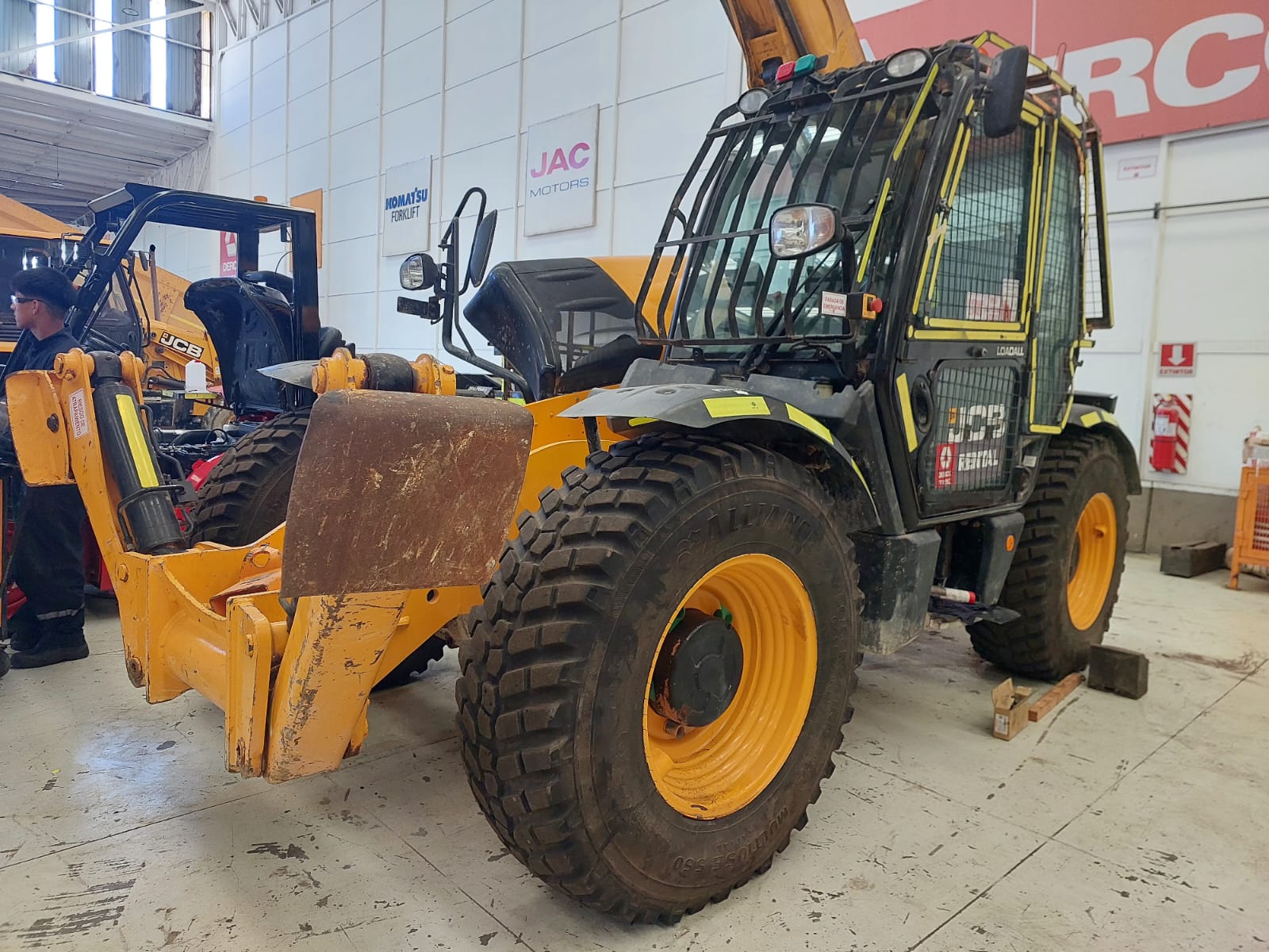 Manipulador telescópico JCB 533-105 Usado 2021 (87) RT JCB - https://www.jcb.cl/